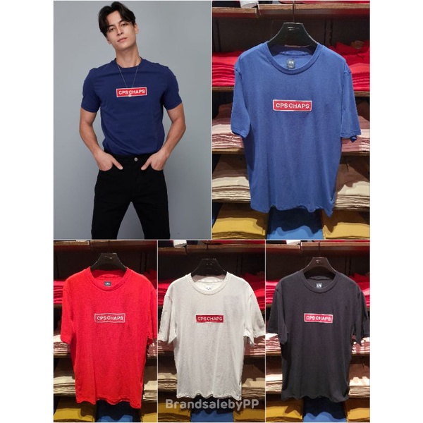 CPS Chapsแท้เสื้อยืดผู้ชาย cps chaps ปักโลโก้ ไซส์S-XL - brandsalebypp ...