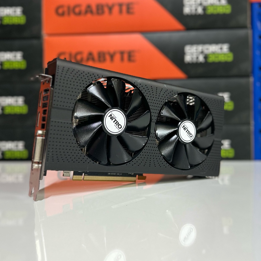 การ์ดจอมือสอง AMD RX470 RX480 RX570 RX580 RX590 4GB 8GB GDDR5 ประกัน 1 ...