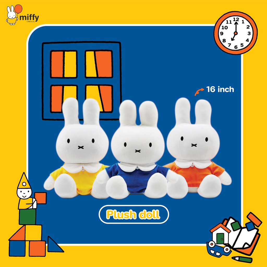 Miffy Full Body Plush Doll 16 inch | Shopee Thailand