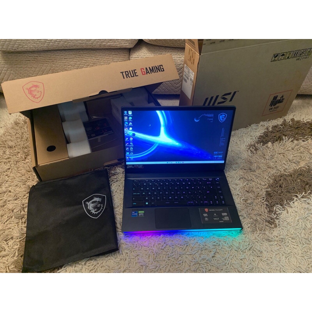 MSI Gaming Laptop GE66 Raider i7-11800H RTX 3070 16GB 1.5TB New ...