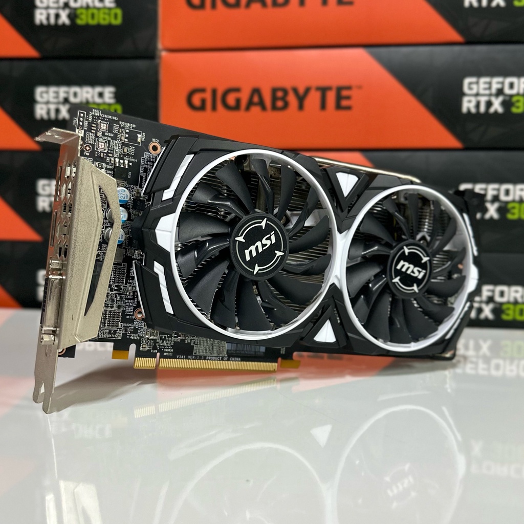 การ์ดจอมือสอง AMD RX470 RX480 RX570 RX580 RX590 4GB 8GB GDDR5 ประกัน 1 ...