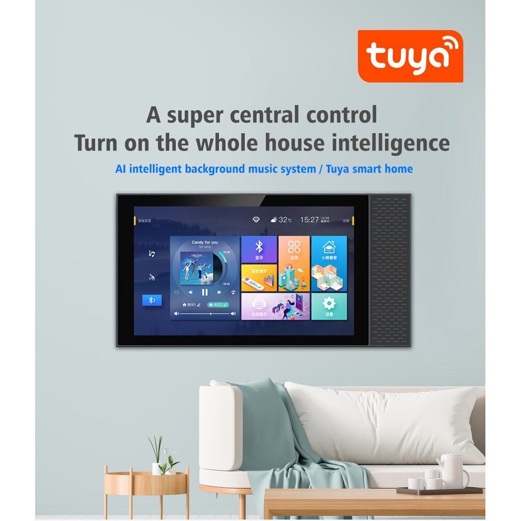 Tuya Smart Home Multi-functional Control Panel หน้าจอสัมผัส 7 นิ้ว ... Tuya Smart Home Multi-functional Control Panel หน้าจอสัมผัส 7 นิ้ว ...