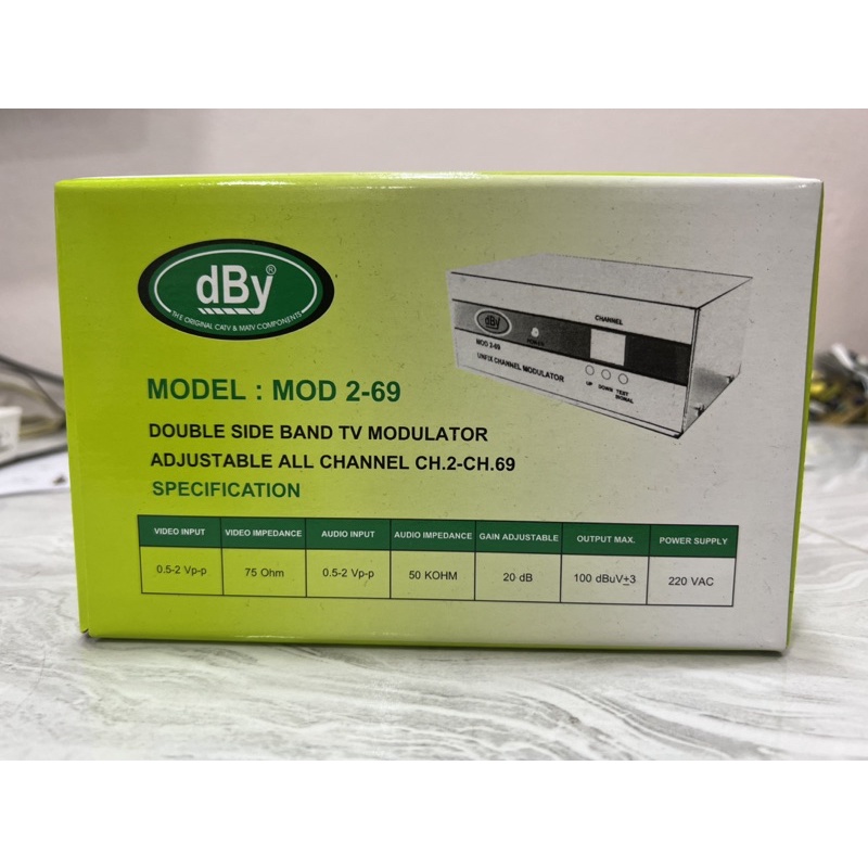 dBy MOD 2-69 (Modulator bouble side band) | Shopee Thailand