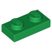 LEGO PART No: 3023 (ชิ้นส่วนเลโก้) Plate 1 x 2 | Shopee Thailand