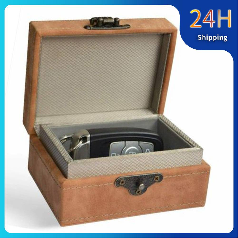 New Signal Blocker Box Car Key Fob Faraday Box RFID Security Anti Theft ...