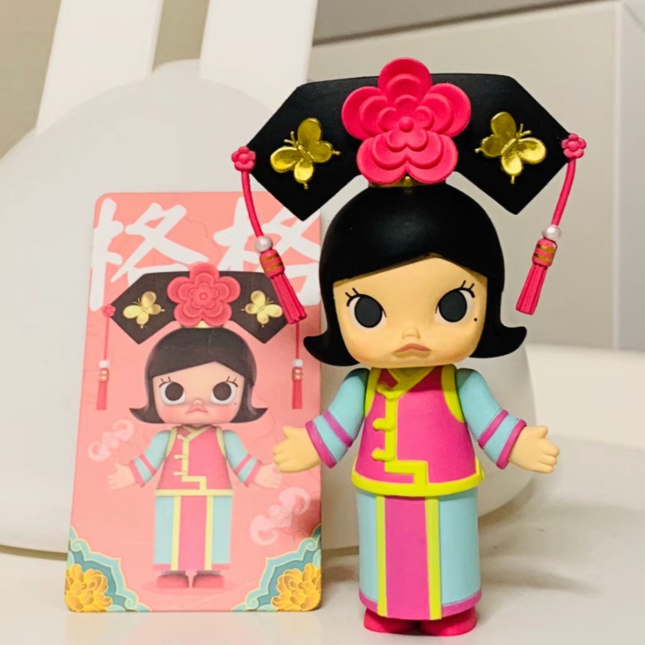 ของแท้POPMART ตุ๊กตาฟิกเกอร์ Dimoo Manipulation of the Doll Uncrowned ...
