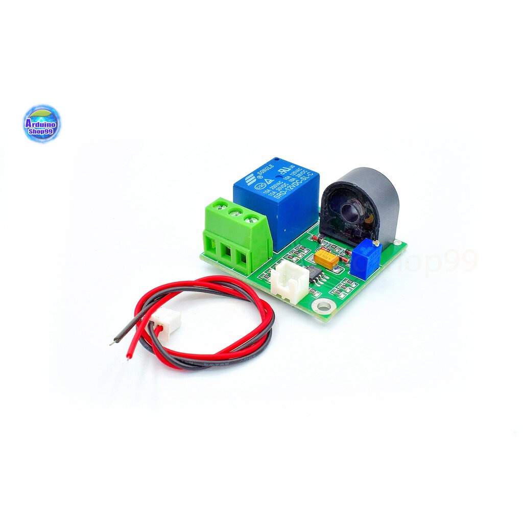 5A Over-Current Detection Sensor Module ( AC Current Detector with 12V ...