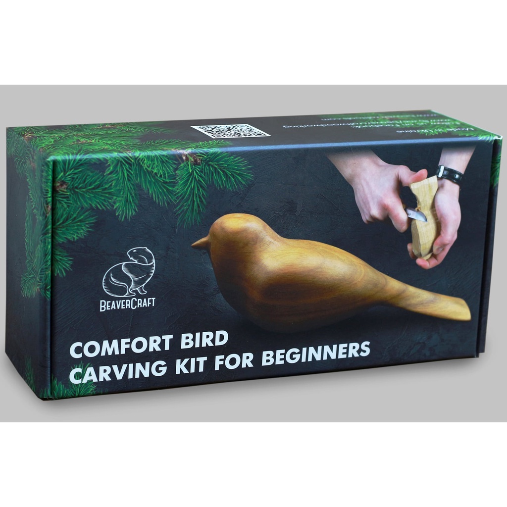 Beavercraft DIY01 Comfort Bird Carving Kit_Siam Woodworker | Shopee ...