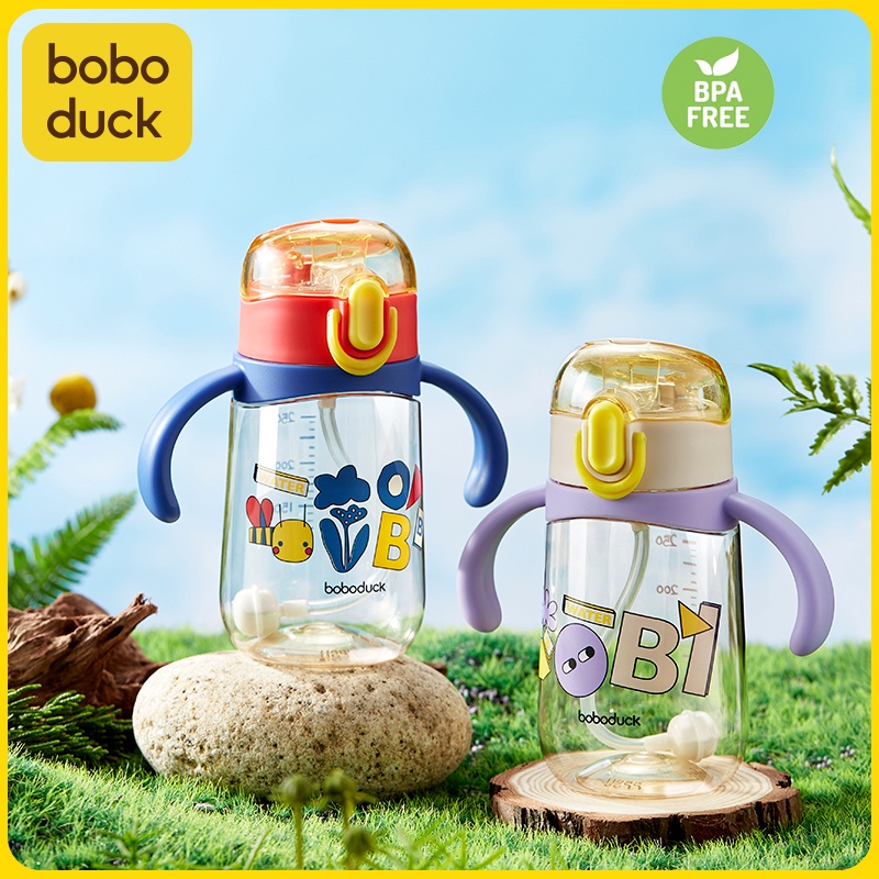 Boboduck ถ้วย PPSU Sippy ถ้วย 250 มล. 8.5 ออนซ์สําหรับเด็ก - boboduck ...