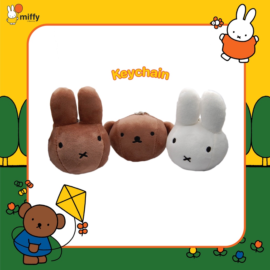 Miffy & Friends Moji Keychain | Shopee Thailand