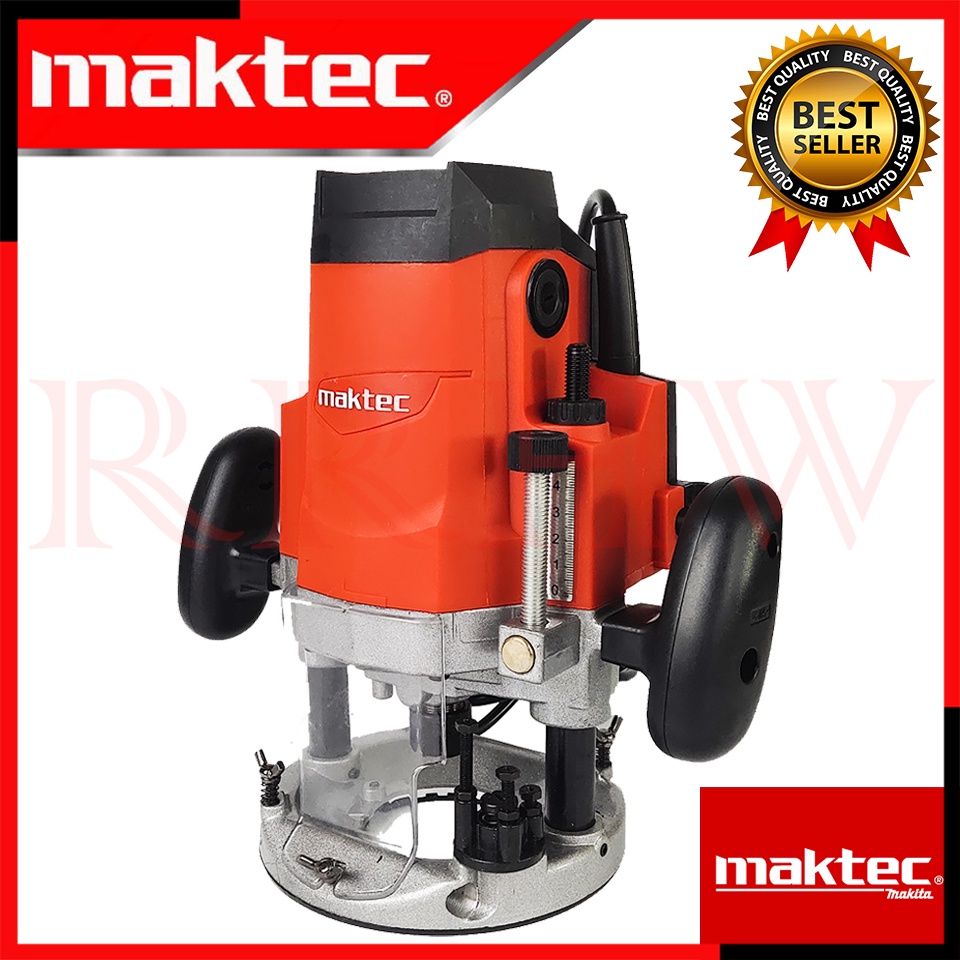 MAKTEC เร้าเตอร์ เครื่องเซาะร่องไม้ ชุดดอกเร้าเตอร์ รุ่น MT-362 BOX พร้อมกล่องเก็บ (งานเทียบ) กา ...