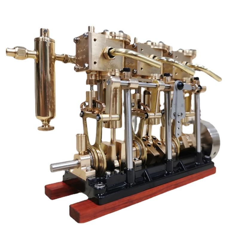 KACIO LS3-13S Twin Three-cylinder Steam Engine Big Torque-starting ...