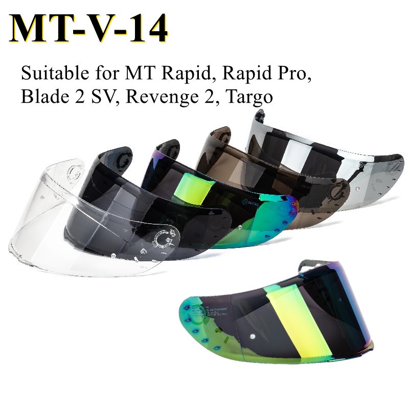 r9c 2022New MT-V-14 Helmet Shield For MT Motorcycle Helmet Only For ...