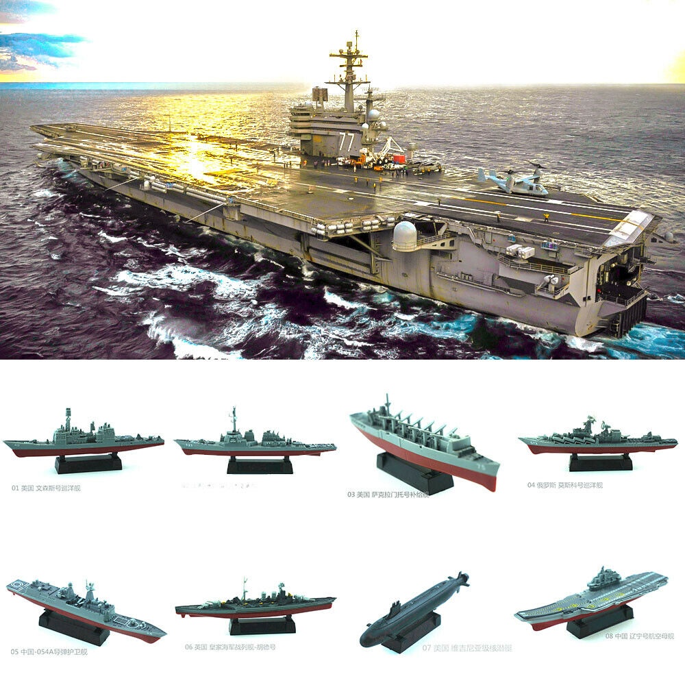 4D Assembly Ship Model Liaoning Battleship Modern Class Battleship ...