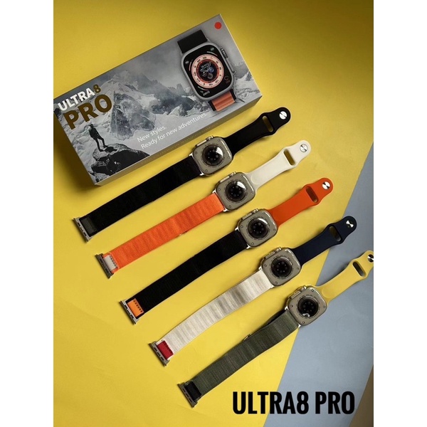 ใหม่Smart watch M8 ultra max Ultra8 pro Ultra8 ของแท้ หน้าจอ 49 มม ...