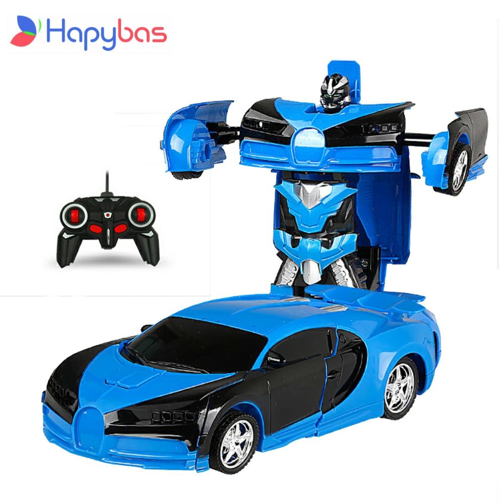 RC Transformer 2 in 1 RC Car Driving Transformation Robots Cars Models ...