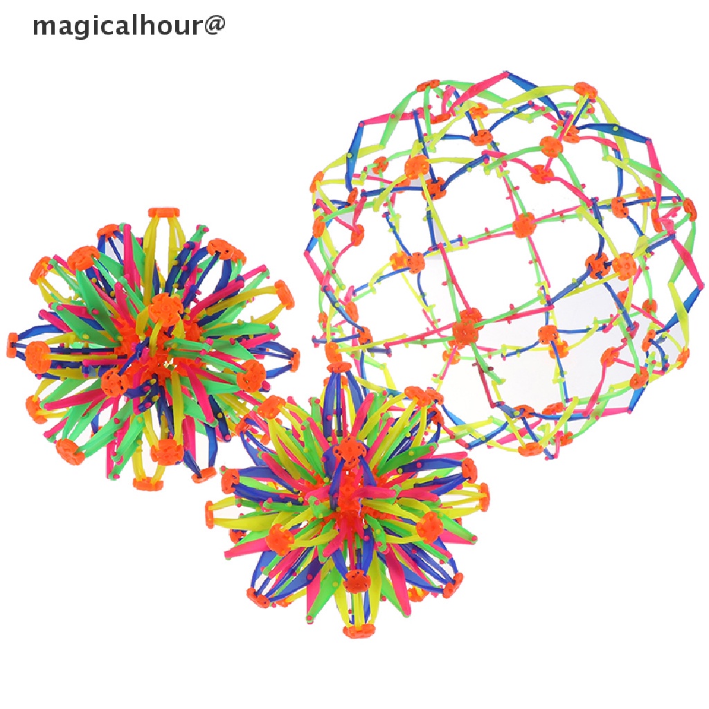 aq7 magicalhour Baby throwing ball stretching shrinking ball sphere toy ...