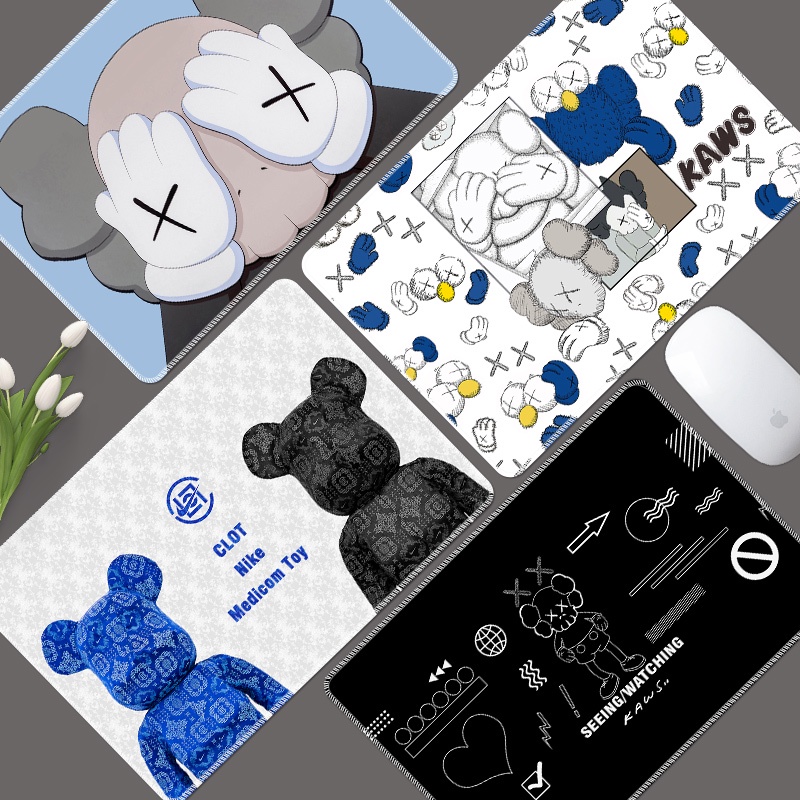 Sesame Street KAWS Mouse Pad Small Boys Custom Computer Desk Pad ...