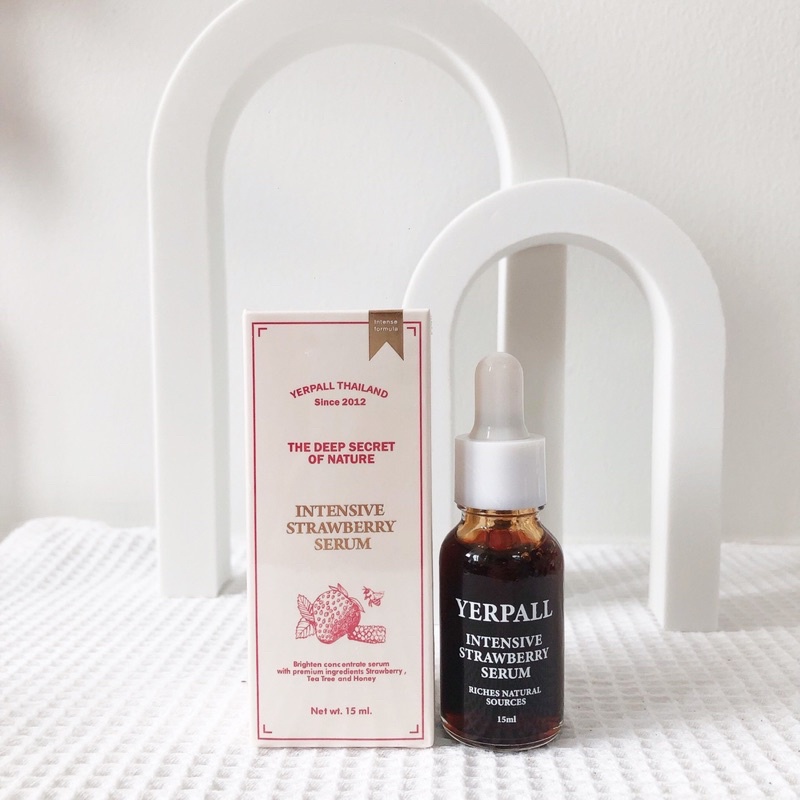 เซรั่มสตอเบอรี่ yerpall ล็อตใหม่ของแท้100% | Shopee Thailand