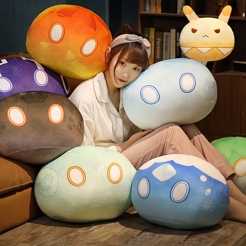 8 Kinds Genshin Impact Slime Doll Pendant Bomb Rabbit Game Cosplay ...