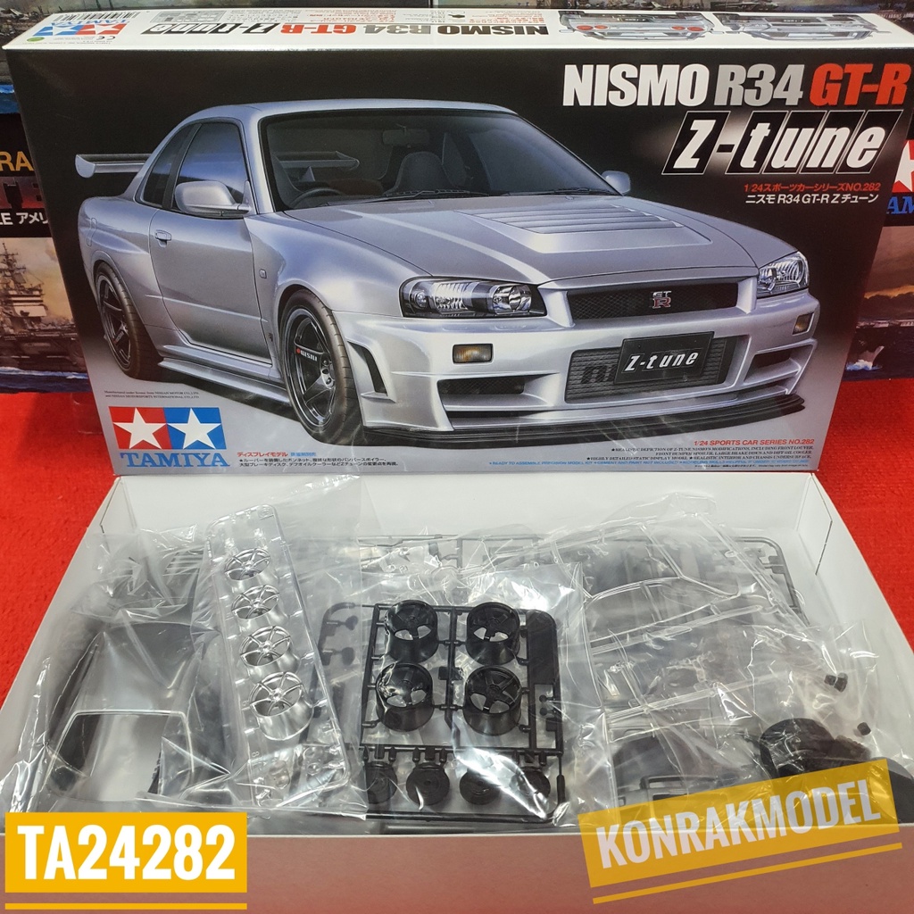 TAMIYA 24282 skyline GT-R34 Z-tune Nismo 124 - konrakmodel - ThaiPick