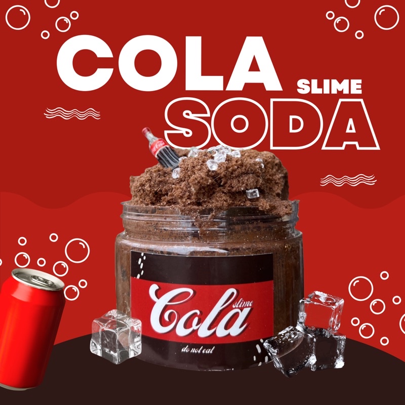 Cola Slime สไลม์กลิ่นโค้ก Coke | sunfuwa slime | Shopee Thailand