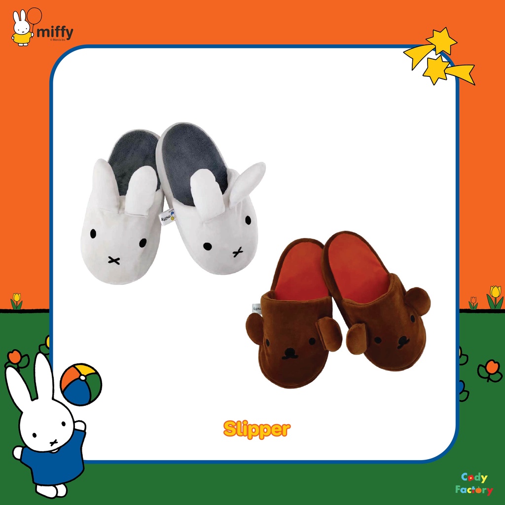 Miffy & Friends Slipper (Free Size) | Shopee Thailand