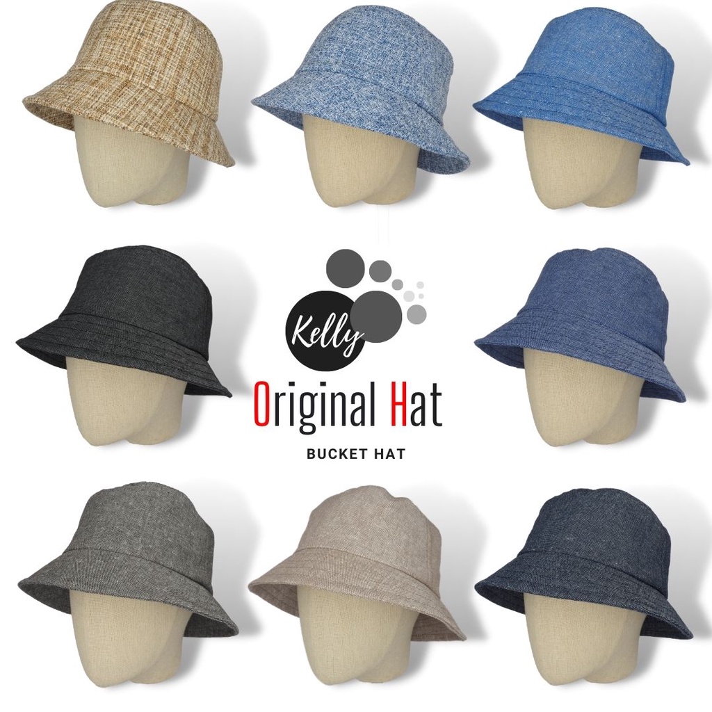 หมวกบักเก็ตเปล่า BUCKET ORIGINAL HAT Size 57.5 cm. SET 5/9(UNISEX ...