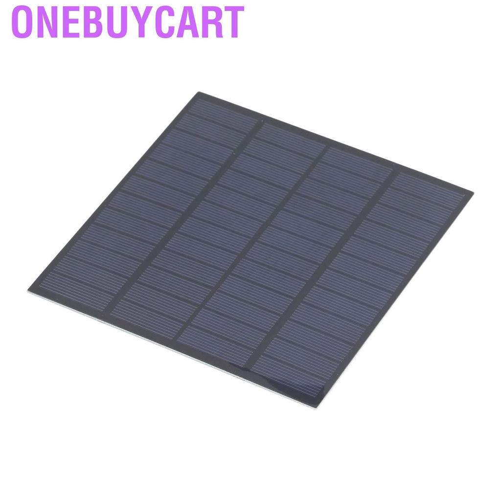 Onebuycart Mini Polysilicon Solar Panel 12V 3W Small Cell Module ...
