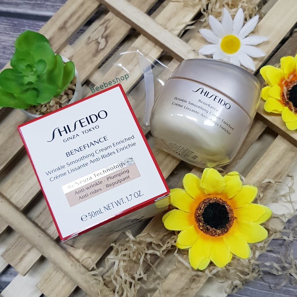 Shiseido Benefiance Wrinkle Smoothing Cream Enriched 50ml ผลิต 092022 ...