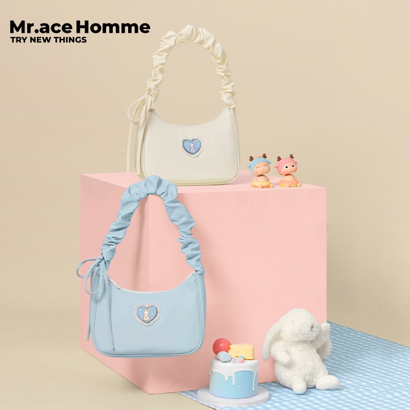 Mr. ace Homme love rabbit series กระเป๋าสะพายไหล่ กระเป๋าถือ สําหรับ ...