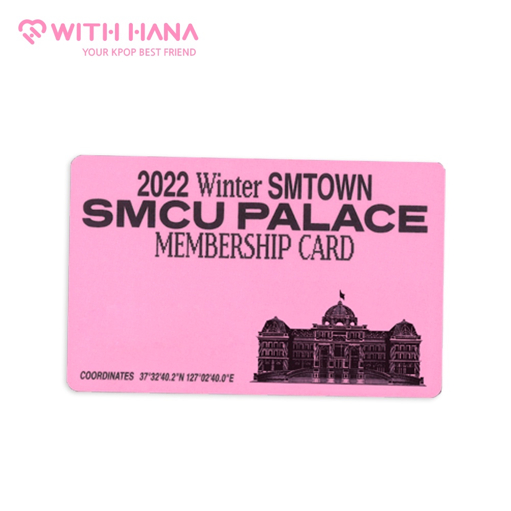 SMTOWN 2022 Winter SMTOWN : SMCU PALACE Membership Card Ver / Smart Album | Shopee Thailand