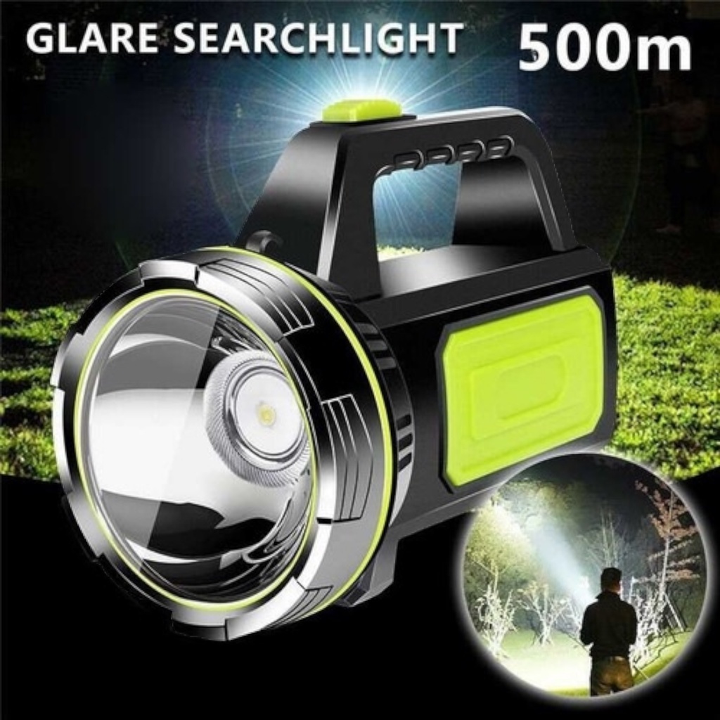 ไฟฉาย LED 10W 13500 Lumens แบบชาร์จไฟได้ | Shopee Thailand