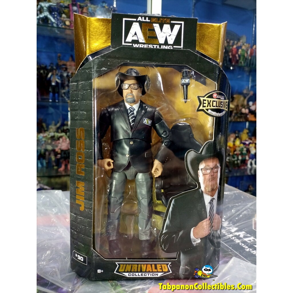 [2022.10] Jazwares AEW Ringside Exclusive Jim Ross (Announcer) 7-Inch ...