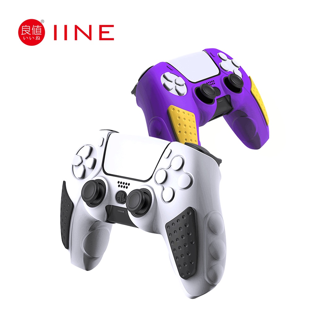 IINE PS5 เคสซิลิโคนเคสป้องกันสําหรับ Playstation5 Controller ...