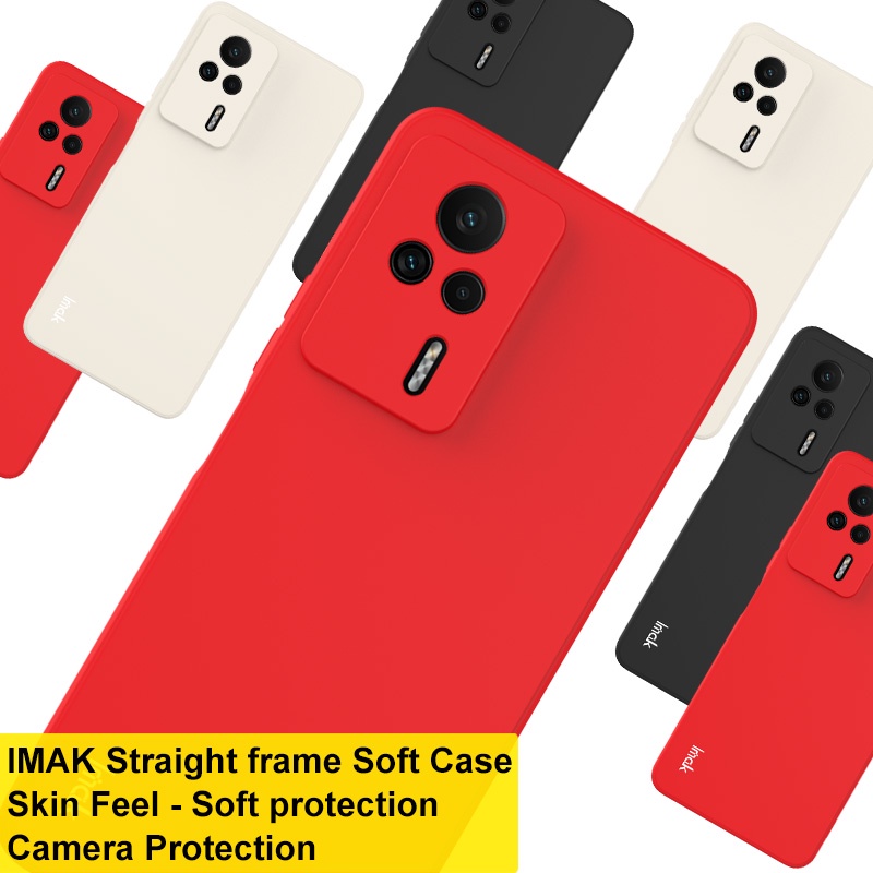 Imak Redmi K60E 5G TPU Straight Frame กรอบตรง เคสนิ่ม บางพิเศษ ฝาหลัง กันกระแทก เคสโทรศัพท์ ...