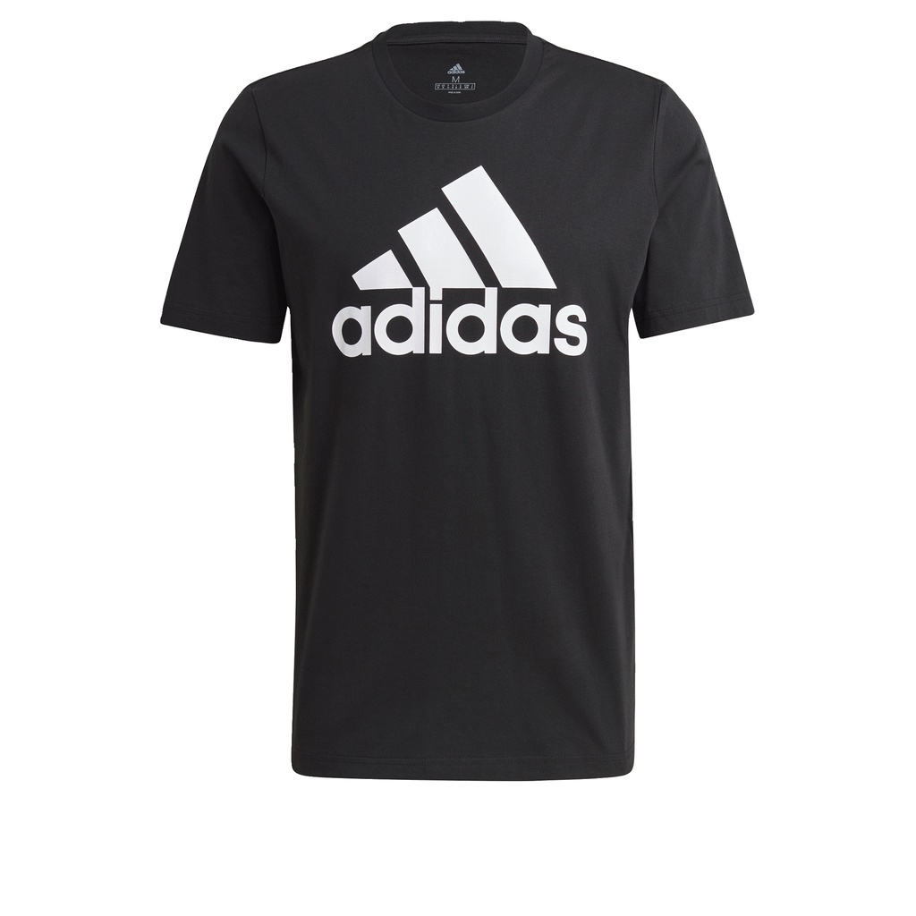 adidas ไลฟ์สไตล์ เสื้อยืดพิมพ์ลาย Basics Photo Real ผู้ชาย สีน้ำเงิน ...
