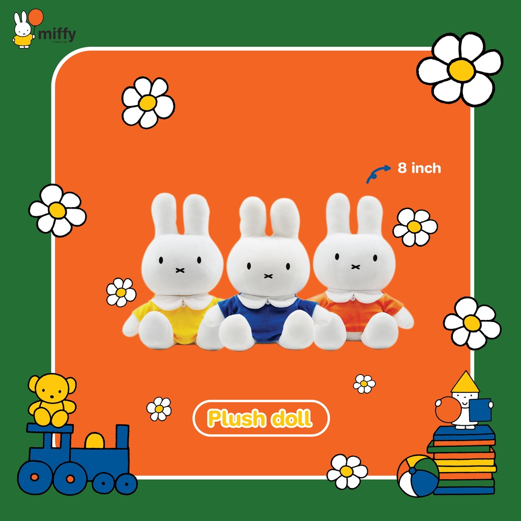Miffy Full Body Plush Doll 8 inch | Shopee Thailand
