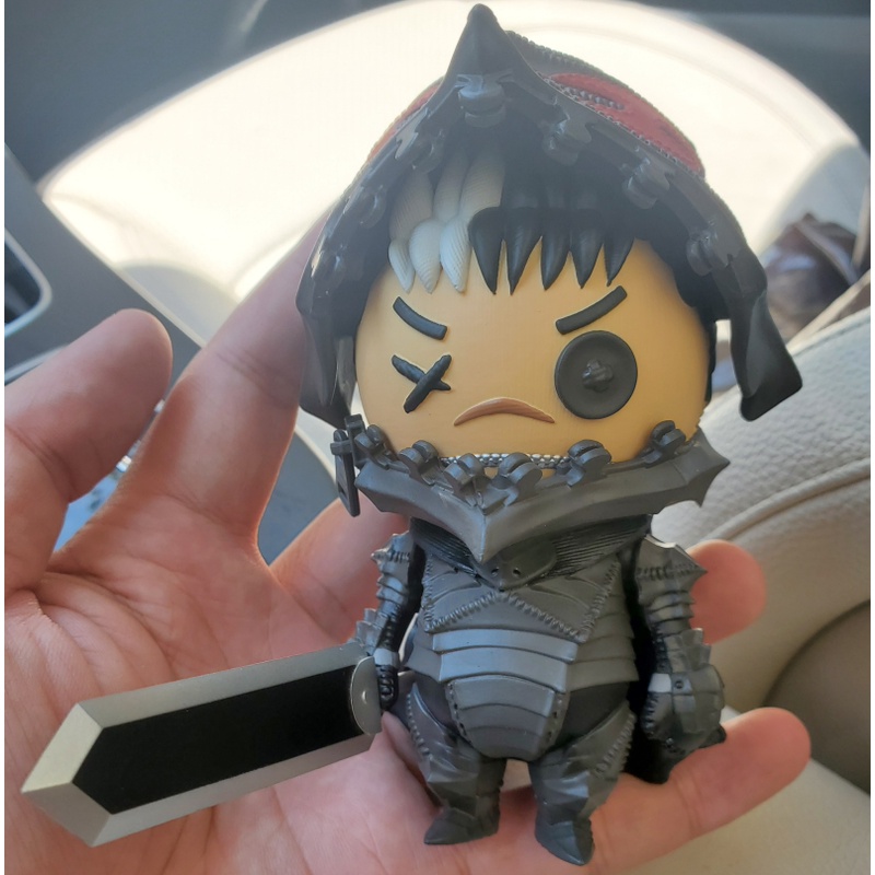 12cm Berserk Guts Prime 1 Studio QT1 Cutie1 Berserker Armor Anime ...