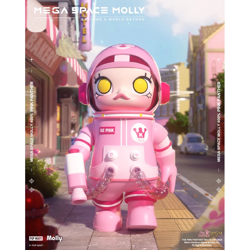 Pop MART MEGA Space Molly ของแท้ 1000 Glacier - popmartofficial.th ...