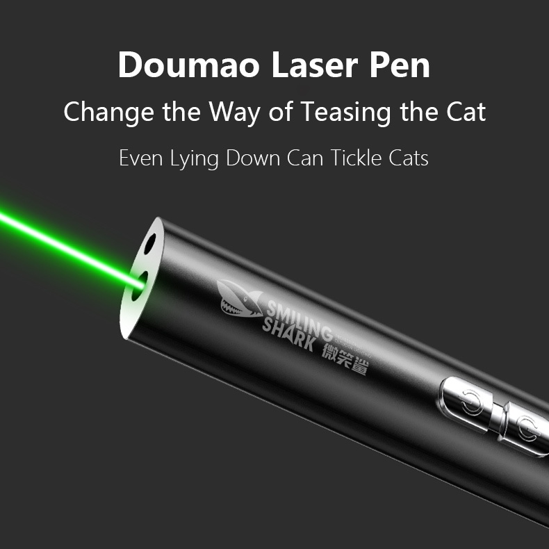 SmilingShark Green Red Laser pointer Led เลเซอร์สีเขียวแบบพกพา ปากกาเลเซอร์สีแดง ตัวชี้เลเซอร์ ...