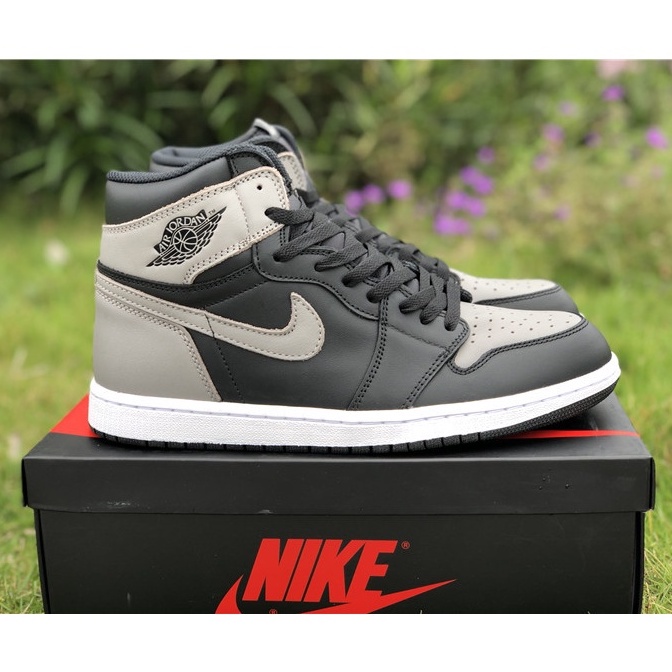 Air Jordan 1 Retro High OG Shadow รองเท้าผ้าใบลําลอง สําหรับผู้ชาย ...