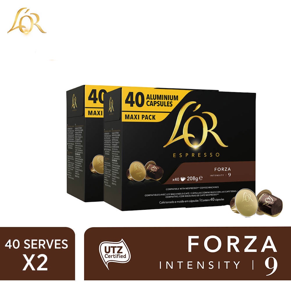 Online Exclusive LOR Espresso กาแฟแคปซูล (2 กล่อง)มีให้เลือก 4 รสชาติ ...