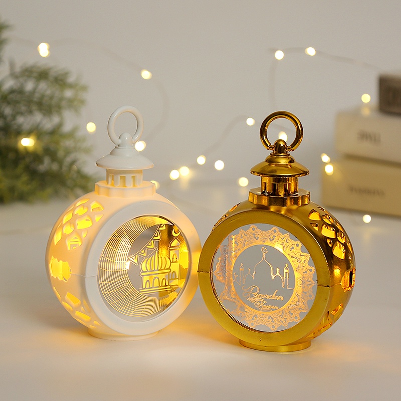 โคมไฟ Led แบบพกพา สวยงาม สไตล์มุสลิม สําหรับตกแต่งบ้าน เทศกาลรอมฎอน