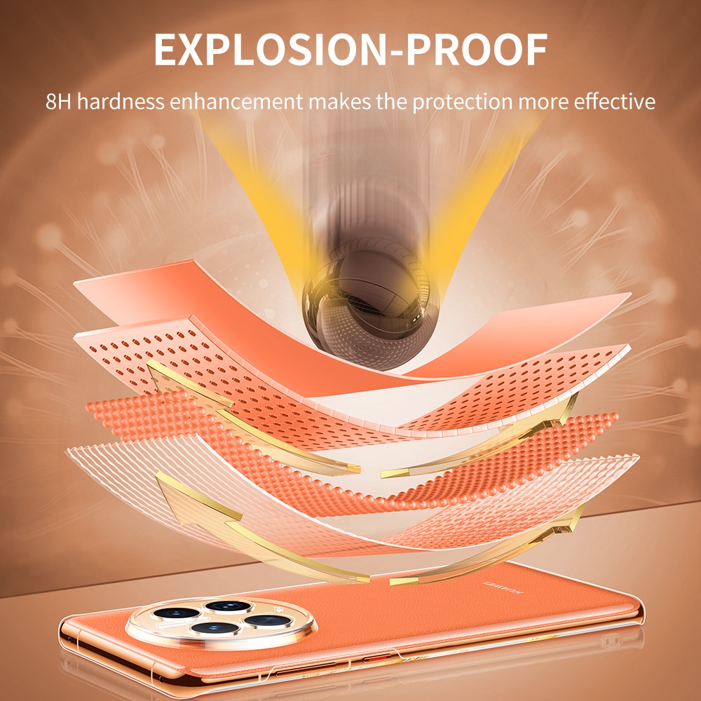 SmartDevil เคสโทรศัพท์มือถือแบบแข็ง ใส บางมาก กันกระแทก ลายขนนก คริสตัล สําหรับ Huawei mate50pro ...