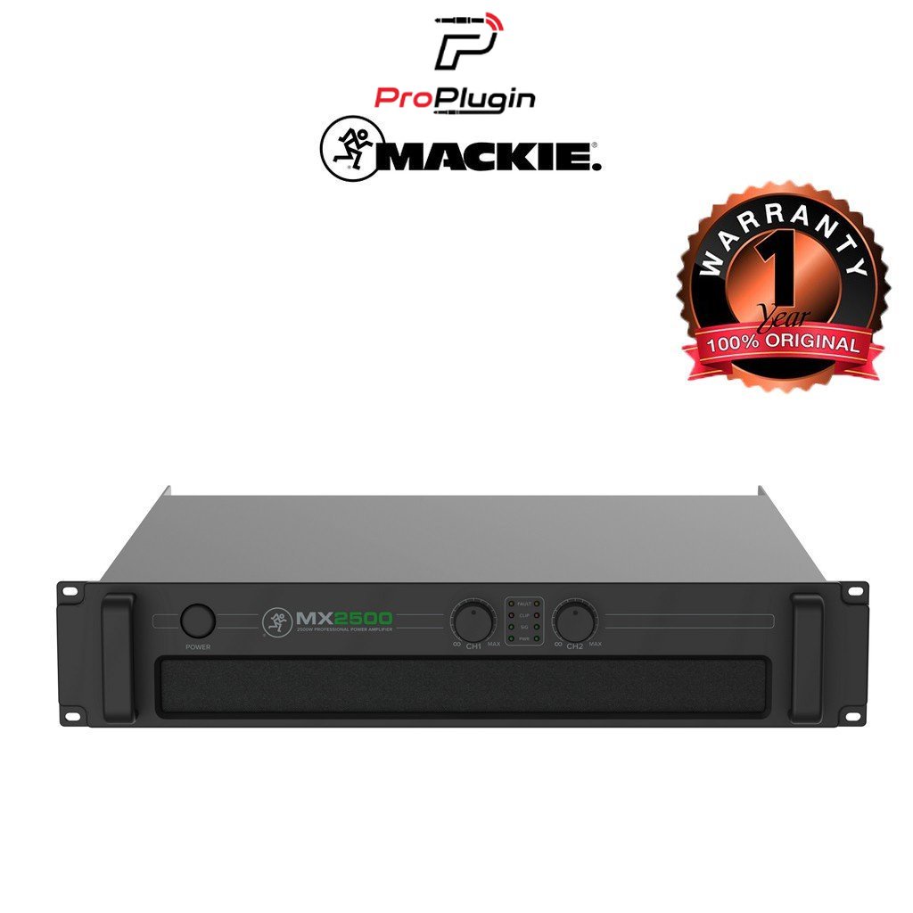 Mackie MX2500 Professional Power Amplifier 1500W (ProPlugin) | Shopee Thailand
