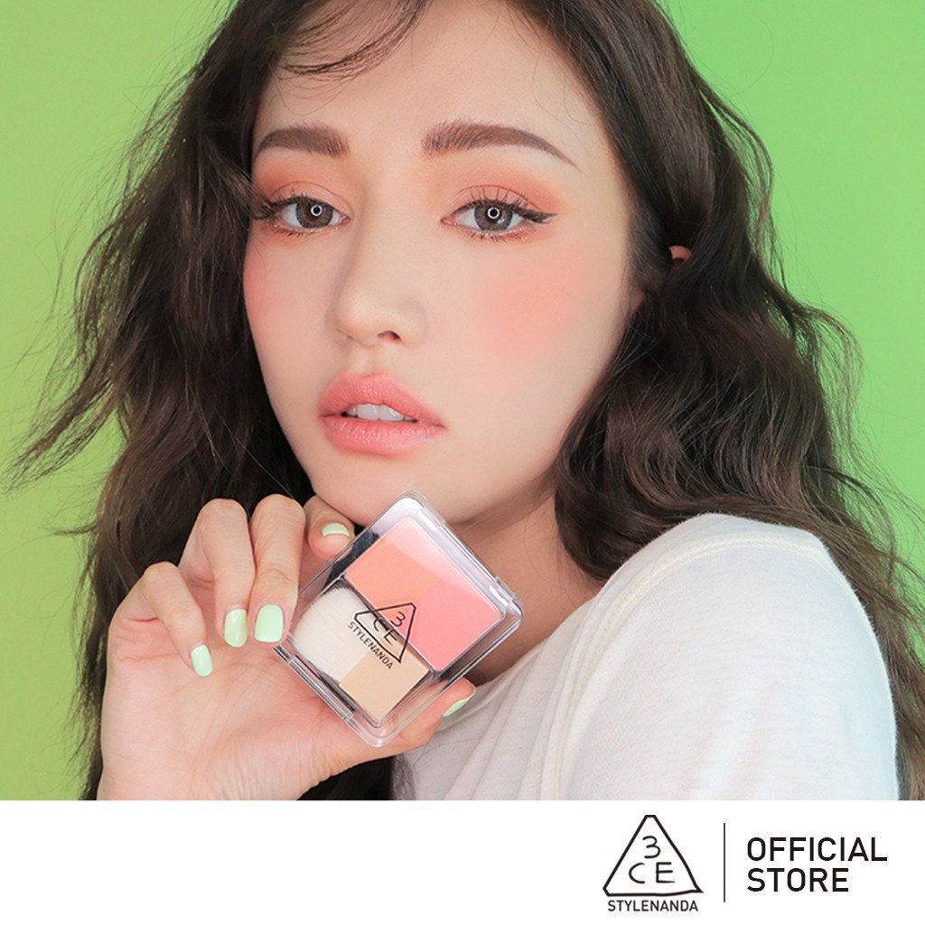 3CE DUAL BLEND BLUSHER ทรีซีอี ดูอัล เบลนด์ บลัชเชอร์ เครื่องสำอาง บลัช ...