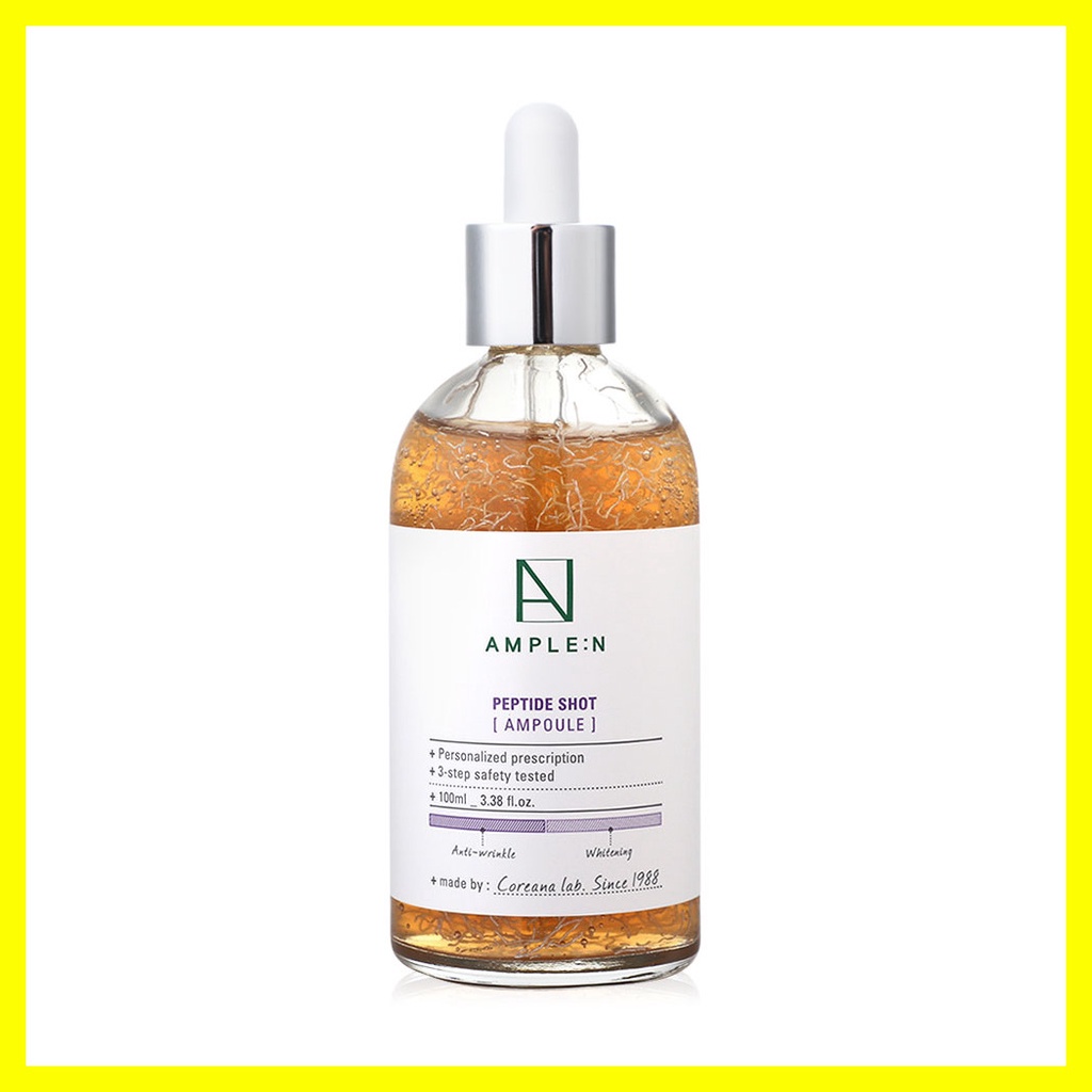 Coreana Lab Ample N Peptide Shot 100ml เซรั่มเปปไทด์ เกาหลี - konvy_officialshop - ThaiPick
