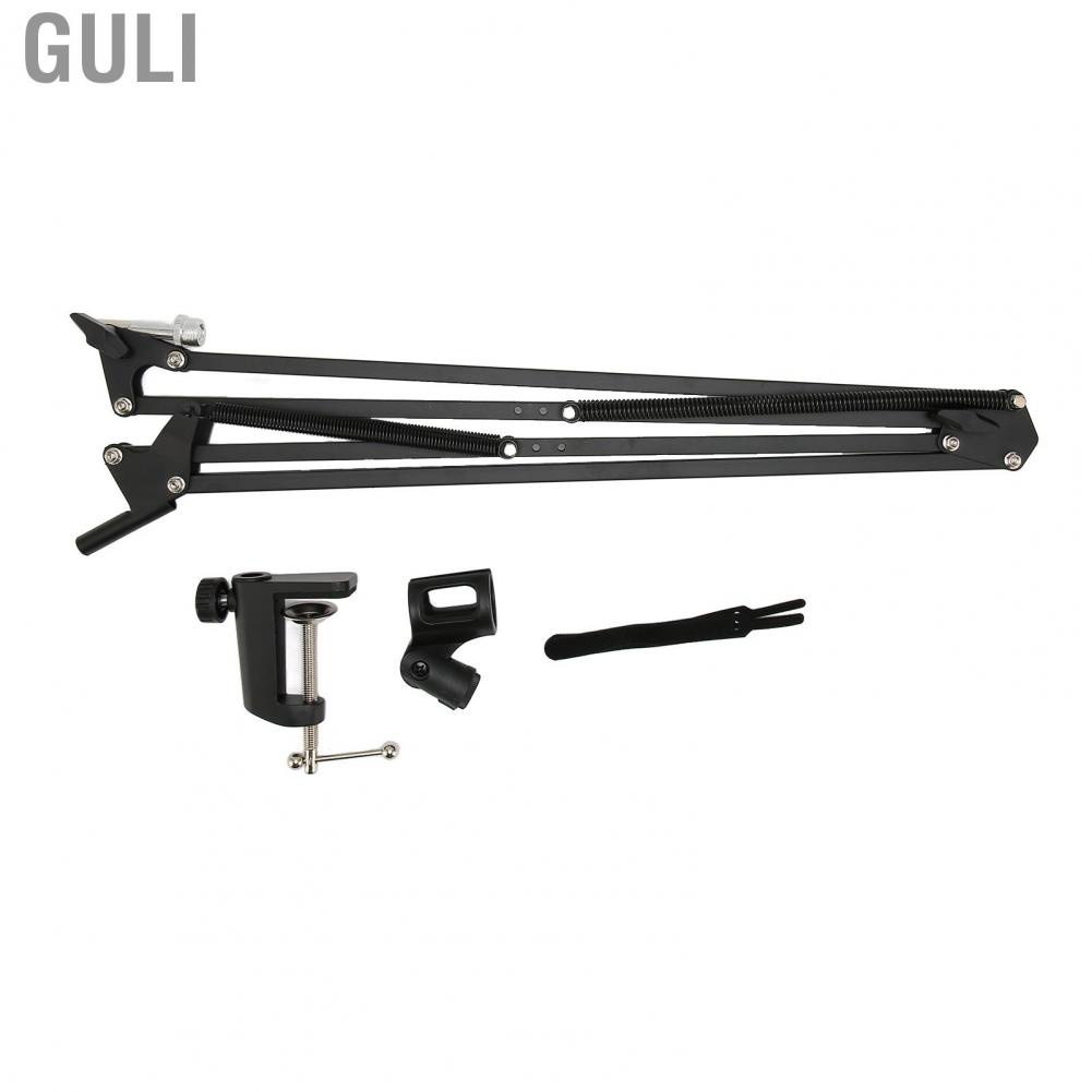 Guli Microphone Arm Stand Metal Microphone Arm Bracket Strong Bearing ...