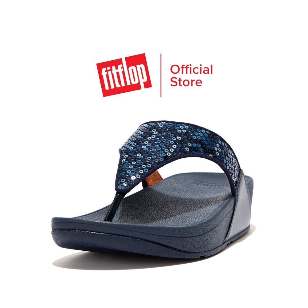 FITFLOP LULU รองเท้าแตะแบบหูหนีบผู้หญิง รุ่น FL7 สี Midnight Navy ...